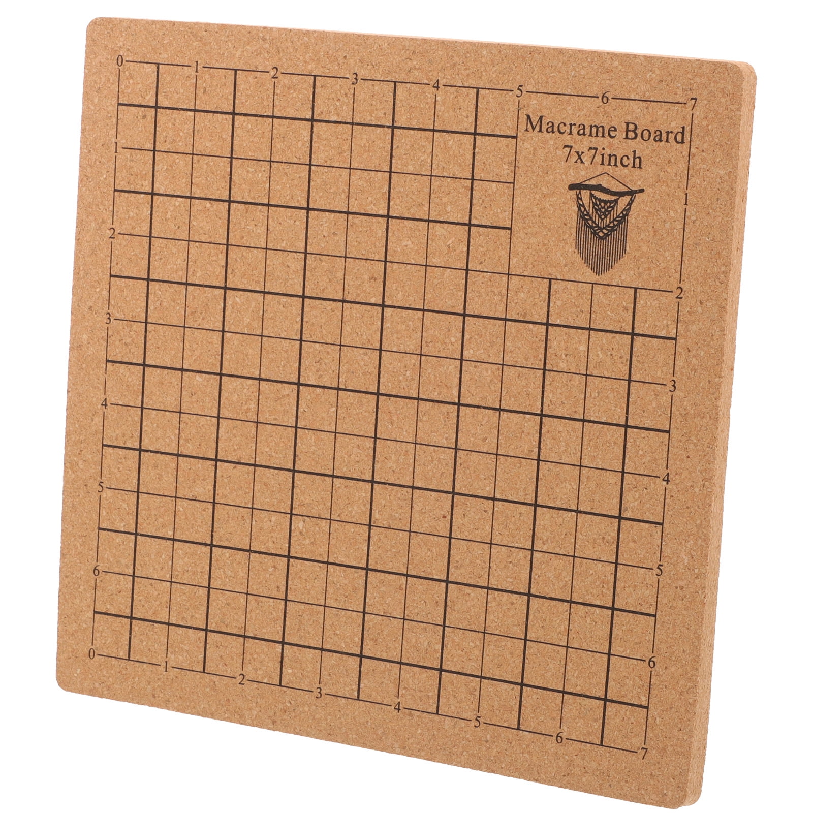 1 Set of Wood Macrame Board Wood Board Grid Rope Knotting Board for ...