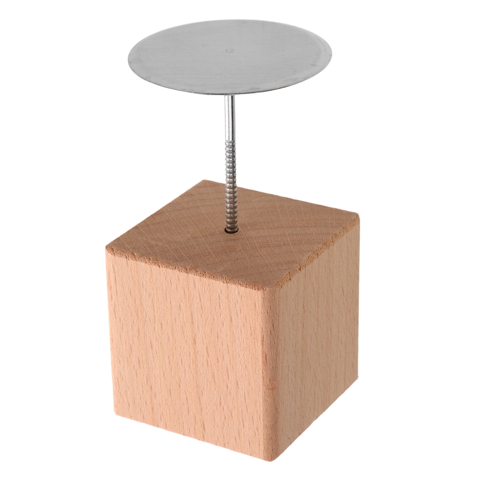 1 Set of Wooden Flower Nail Decorating Nails Holder Display Stand Wood ...