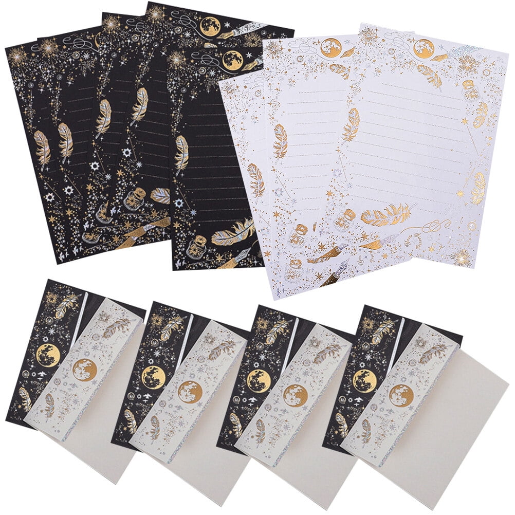 1 Set of Writing Paper Envelopes Set Letter Paper Envelopes for Sending ...