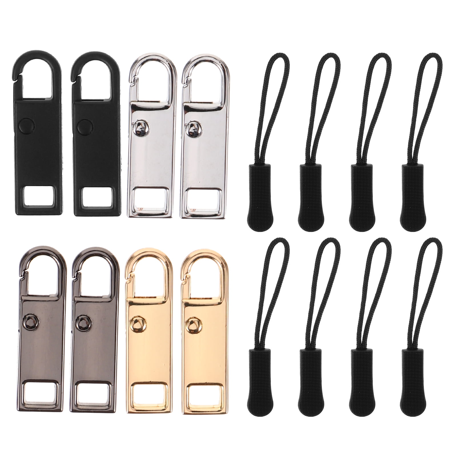 1 Set of Zipper Pulls Bag Zipper Handle Replacement Zipper Pulls Coat ...