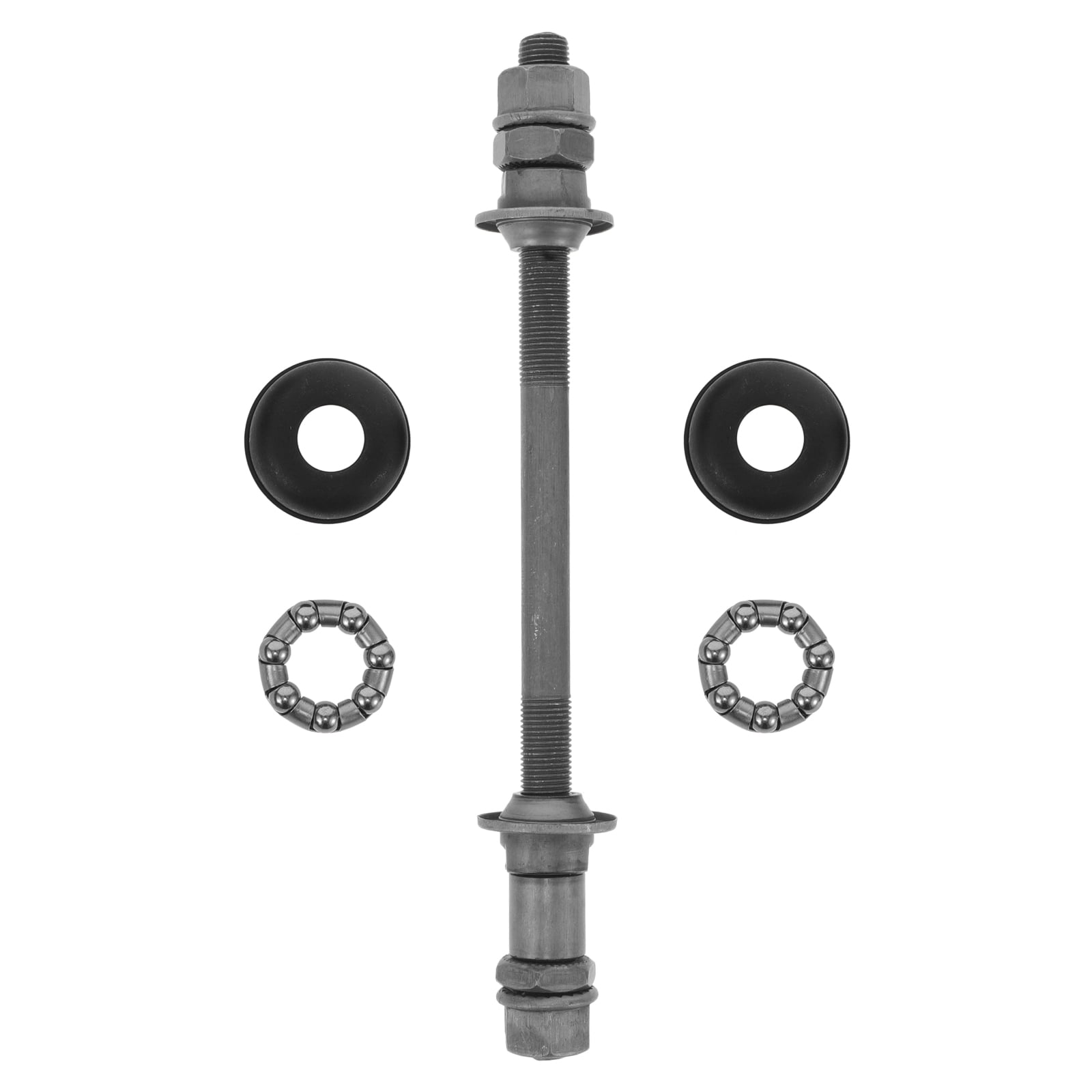 1 Sets Bike Axles Front Hub Axle Rear Wheel Axle Wheel Hub Axles Hollow ...