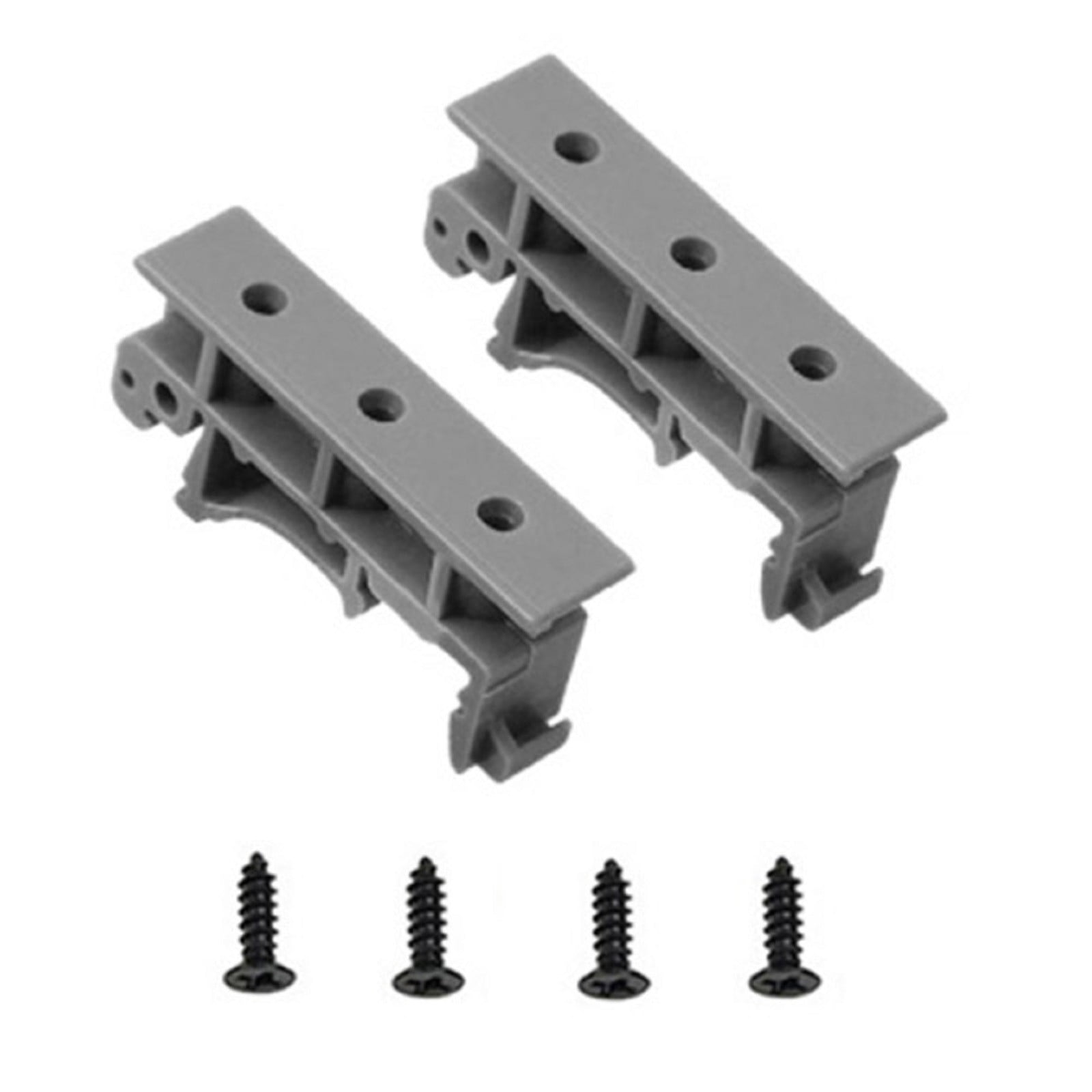1 Sets PCB DIN C45 Rail Mount Adapter PCB Mount Bracket Clips Mount ...
