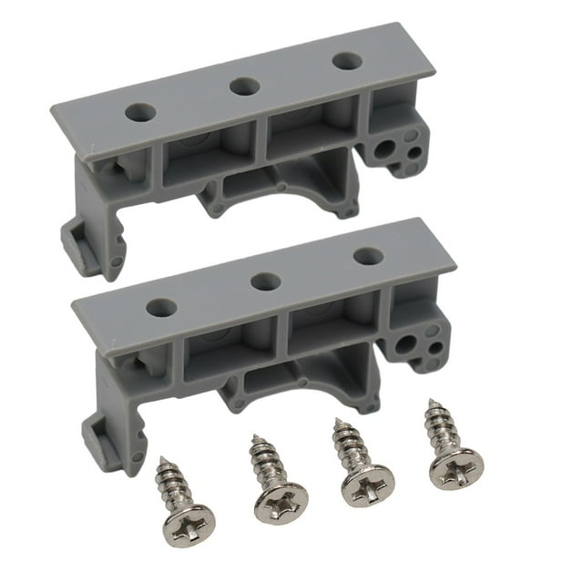 1 Sets PCB DIN C45 Rail Mount Adapter PCB Mount Bracket Clips Mount ...