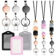 Walmart 1 Set Teacher Lanyards for ID Badges & Keys, Retractable ...