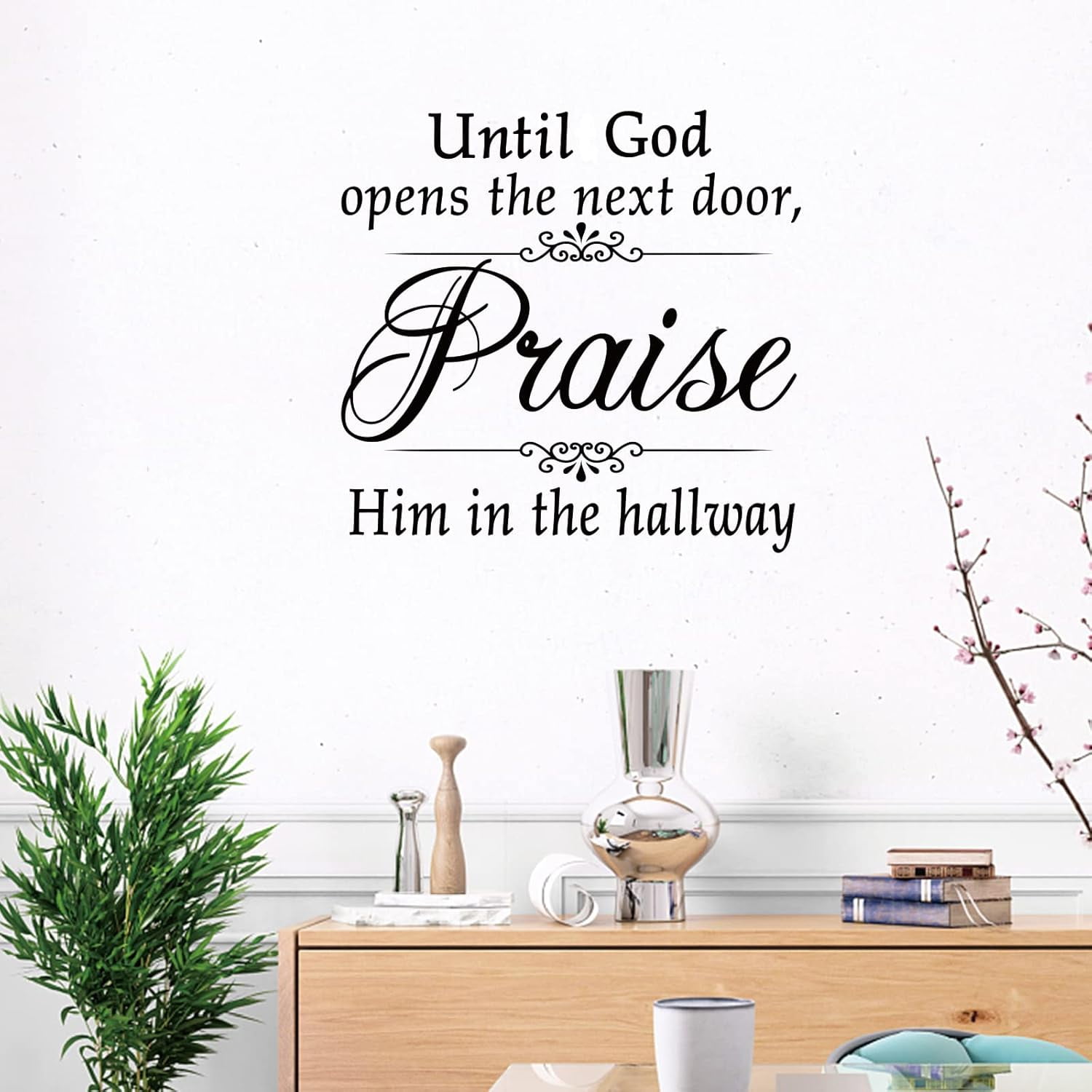 1 Sheet Motivational Quotes Wall Sticker Inspirational Vinyl Wall Decor ...