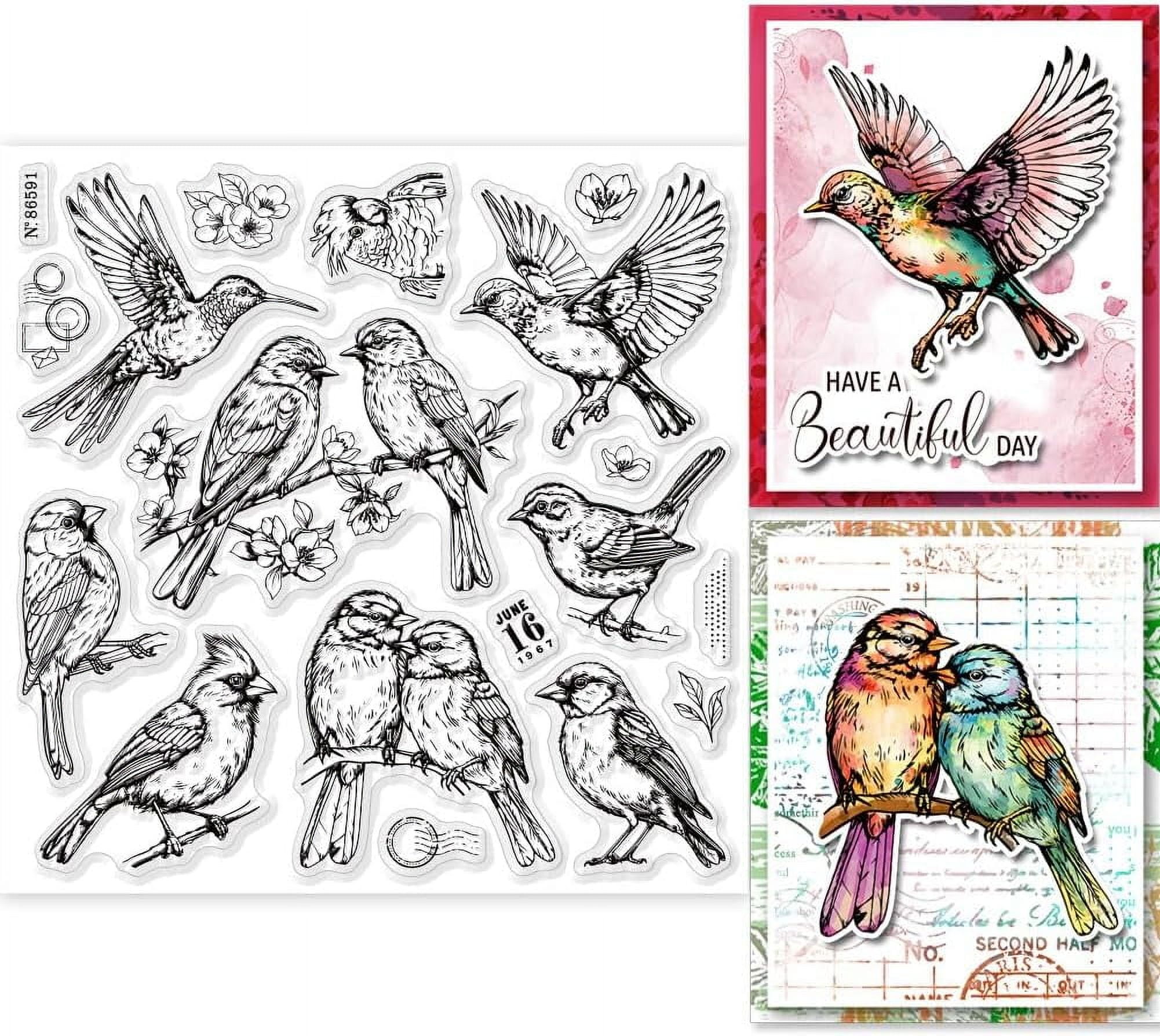 1 Sheet PVC Plastic Stamps for DIY Scrapbooking Photo Album Decorative ...