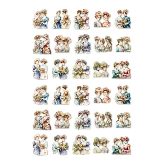 1 Sheet Scrapbooking Sticker Decorations Planner Sticker for Album ...
