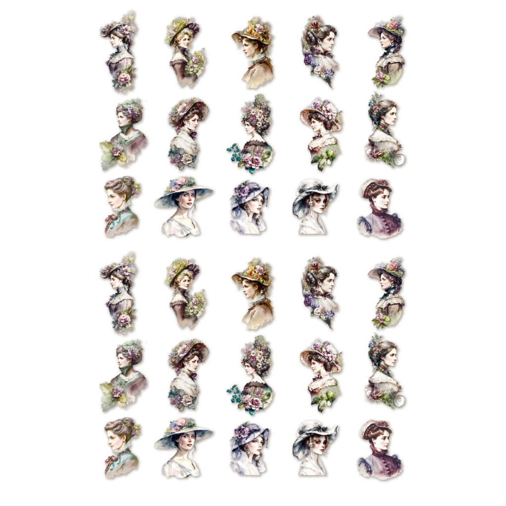 1 Sheet Scrapbooking Sticker Decorations Planner Sticker for Album ...