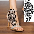 1 Sheet Skull Butterfly Rose Temporary For Women Men Hands Foot Neck ...