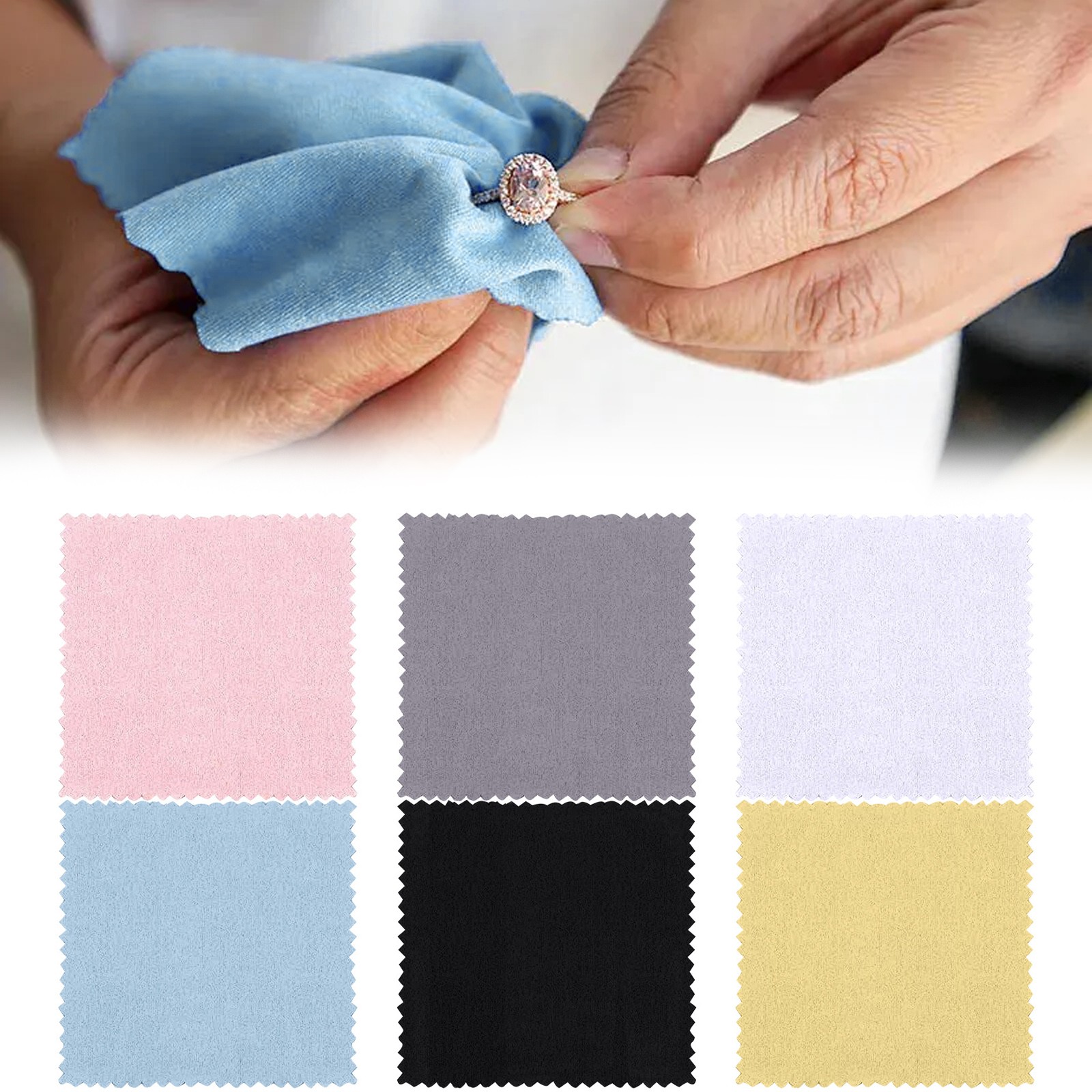 1 Silver Polishing Cloth * 20 Sunlight Polishing Cloth Is Used for ...