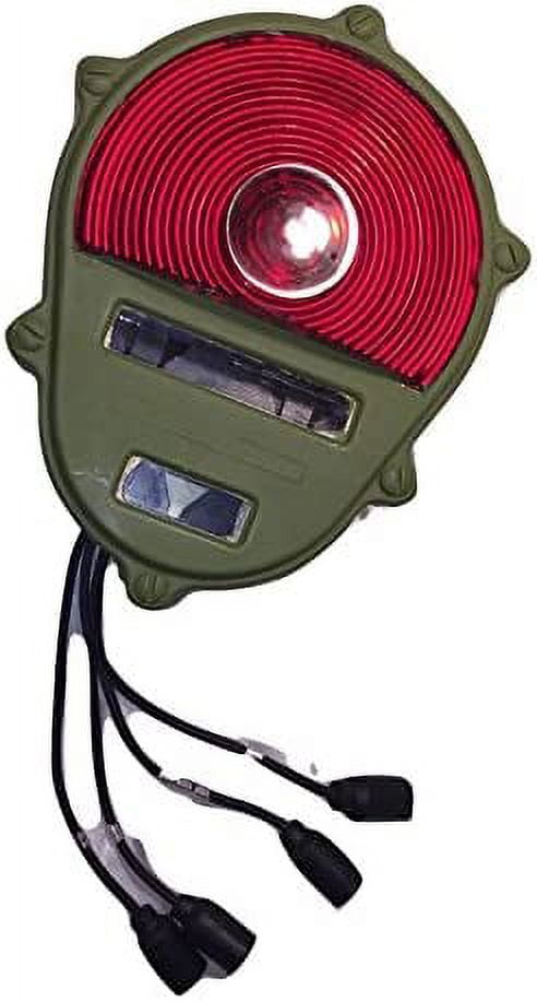 (1) Single, Rear Turn Signal Brake Stop Turn Light Assembly Green Body ...