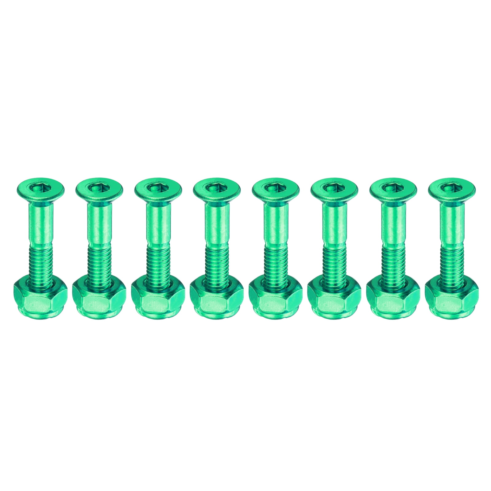 1" Skateboard Hardware Bolt Carbon Steel Truck Mounting Screws Bolts ...