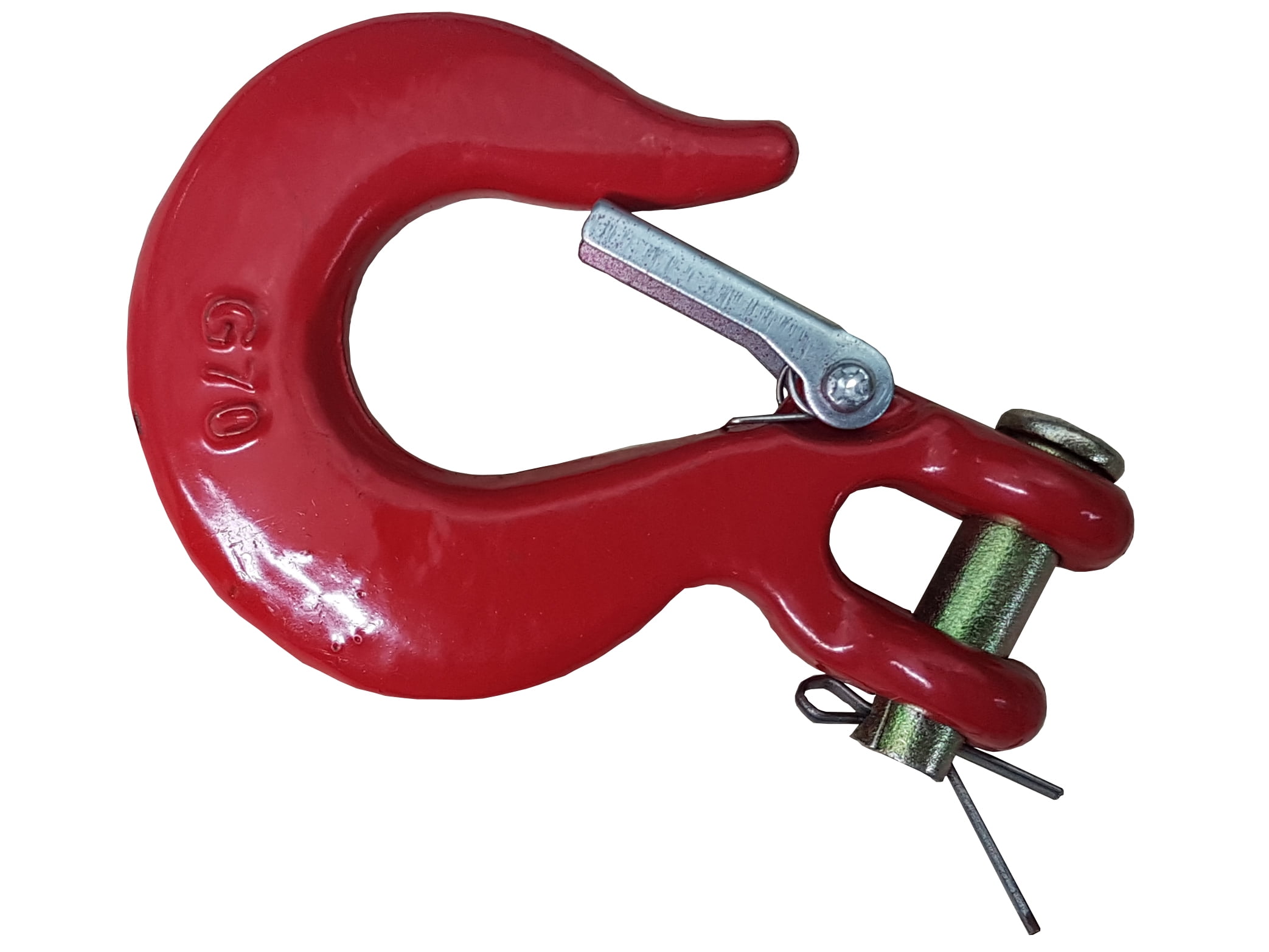 (1) ¼” Slip Hook Safety Latch Clevis Rigging Tow Winch Trailer G70 ...