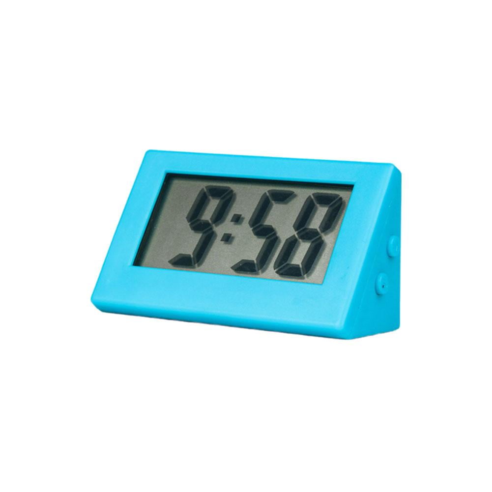 1*Small Digital Clock No Tick Electric Alarm Desk- Clock With Button ...