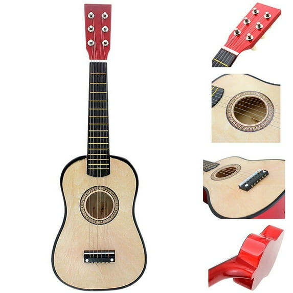 1*Small Guitar,21 Inch Classical Guitar 6 String Folk Acoustic Kids ...