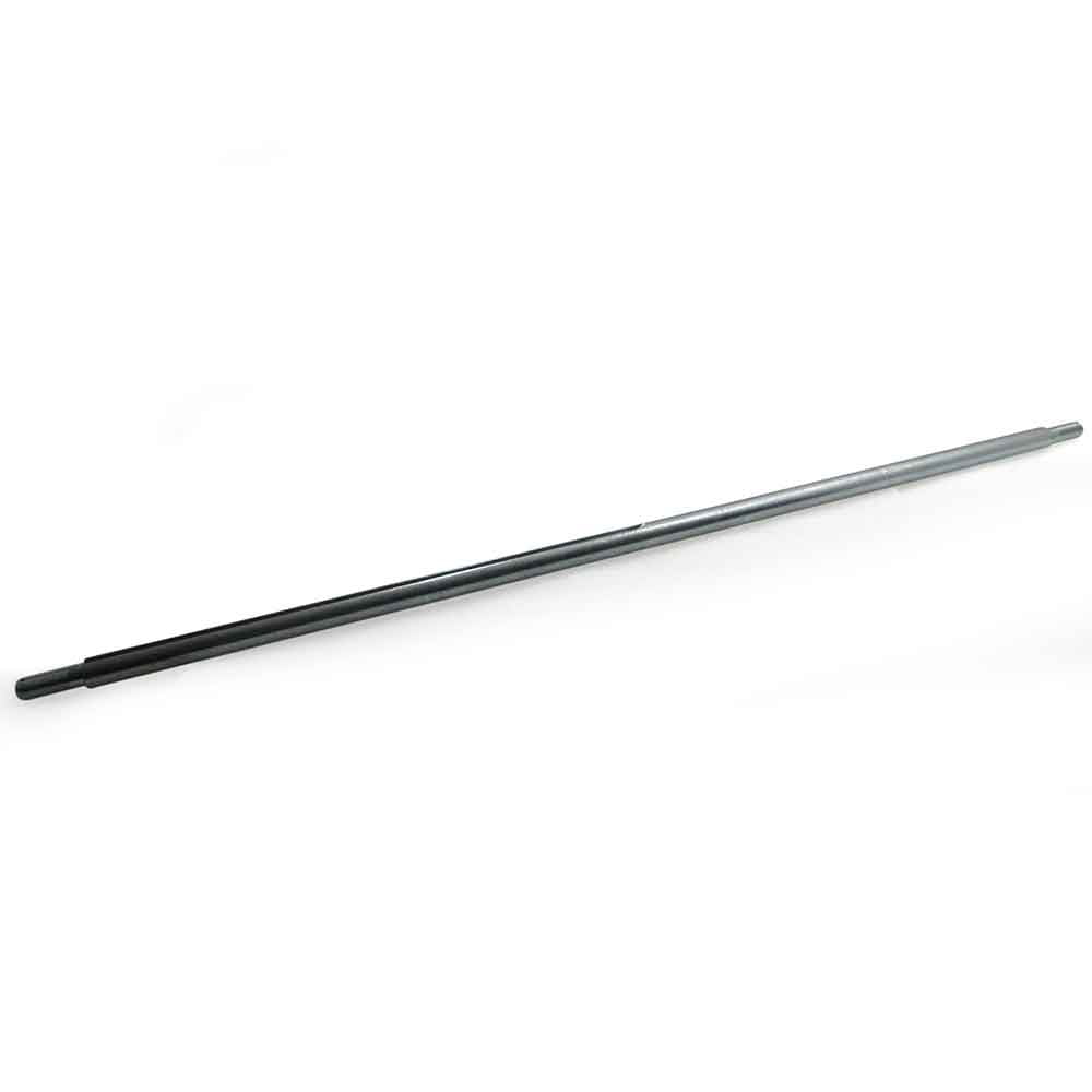 1" Solid 44" Deluxe Flexpruf Steel Axle, Stepped, Threaded Ends ...