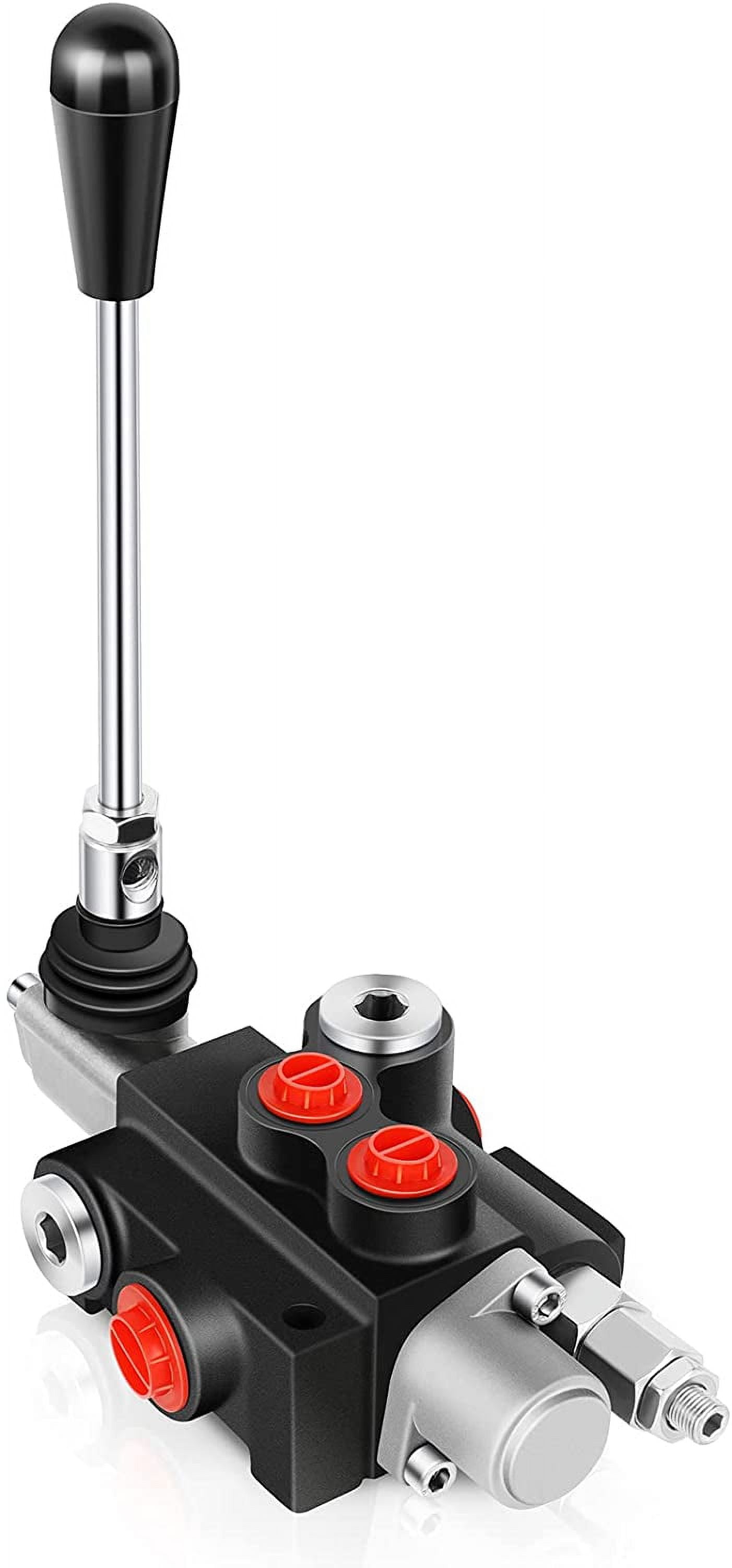 1 Spool 11 GPM Hydraulic Flow Control Valve SAE Ports Adjustable Relief ...