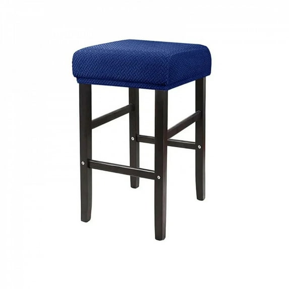 1 Square Stool Covers Home Jacquard Elastic Bar Stool Slipcovers ...
