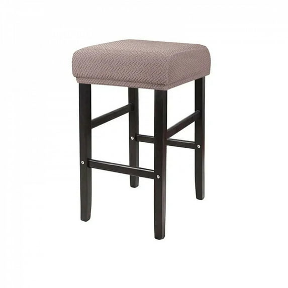1 Square Stool Covers Home Jacquard Elastic Bar Stool Slipcovers ...