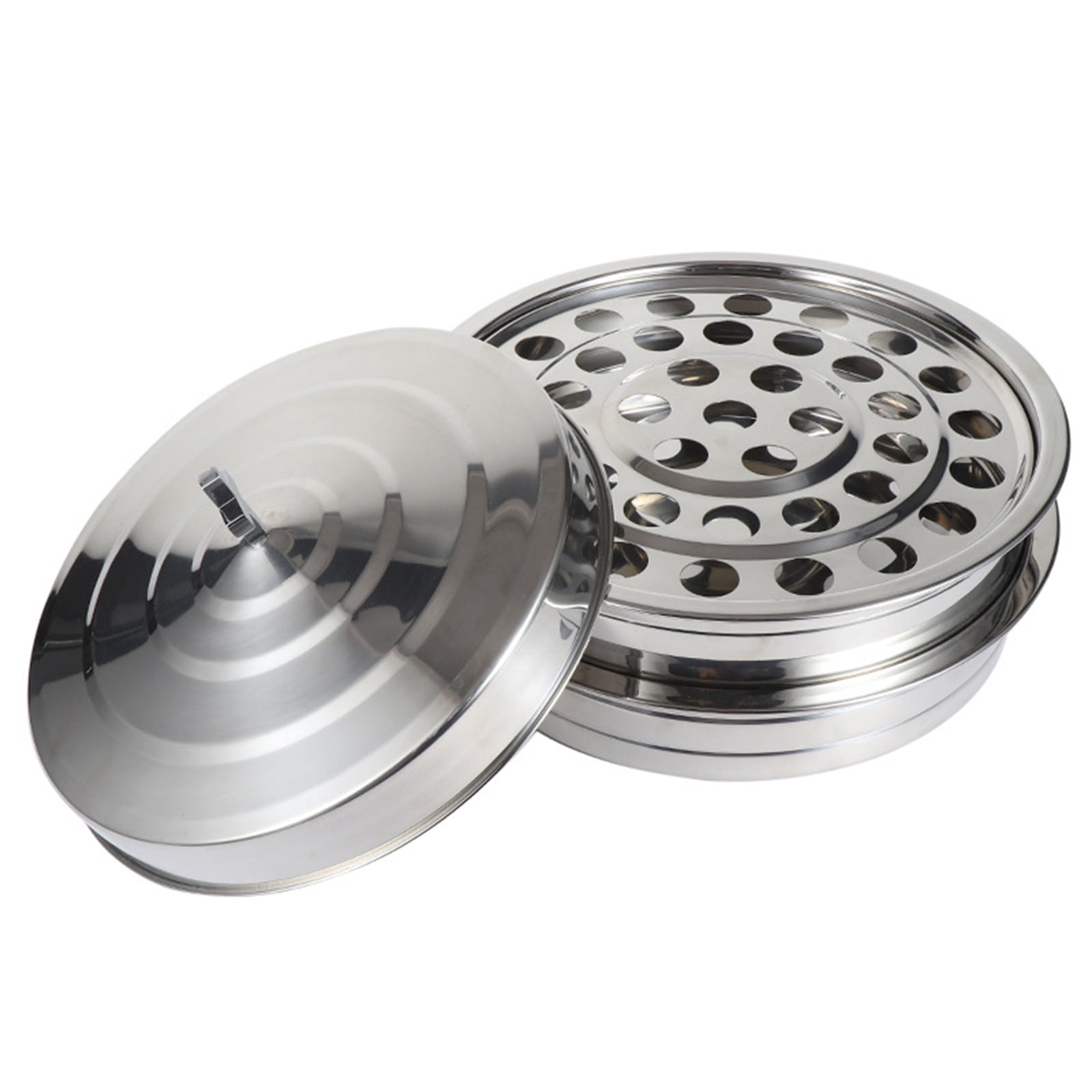 1. Stainless Steel Communion Tray Stackable 39-Cup Holder with Lid for ...