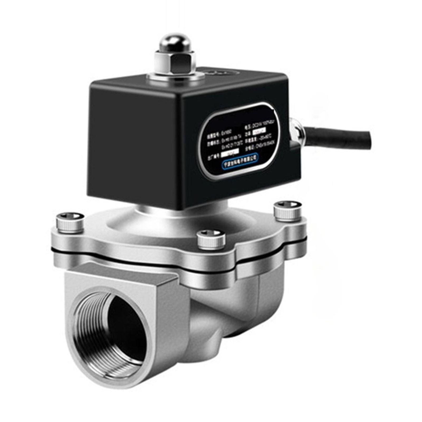 1" Stainless Steel Normally Closed Explosion Proof Solenoid Valve Water ...