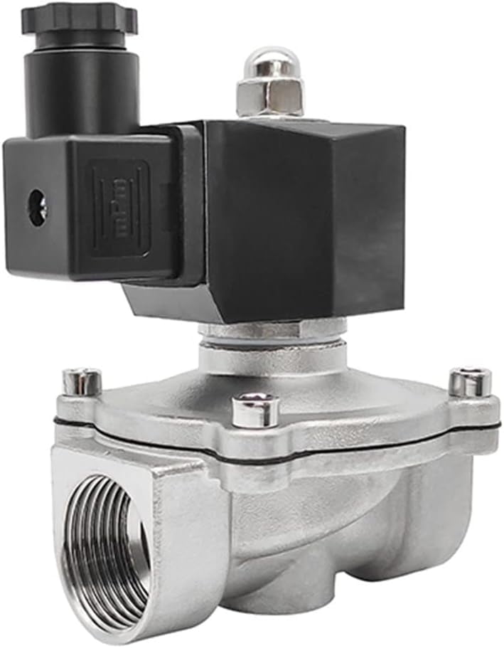 1" Stainless Steel Waterproof Solenoid Valve Normally Closed 12 Volt Solenoid Valve - Walmart.com
