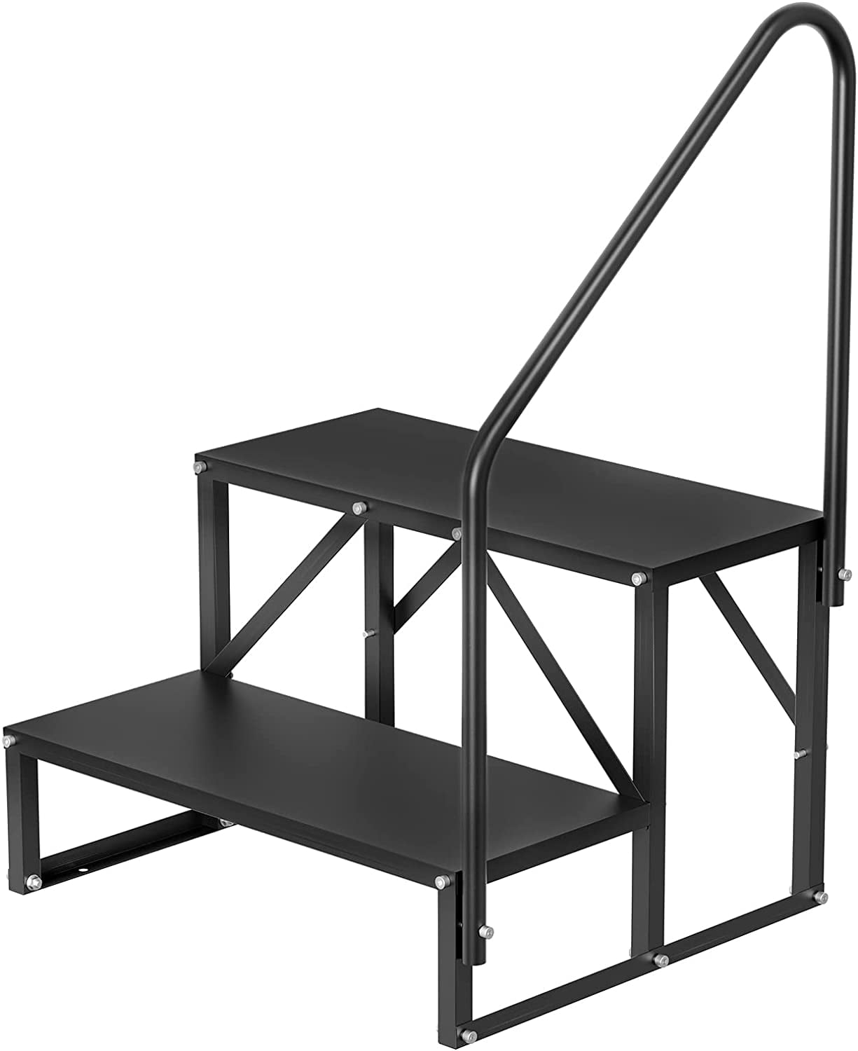 1 Step Stairs 5th Wheel Stair Hot Tub Steps Outdoor RV Step Ladder ...