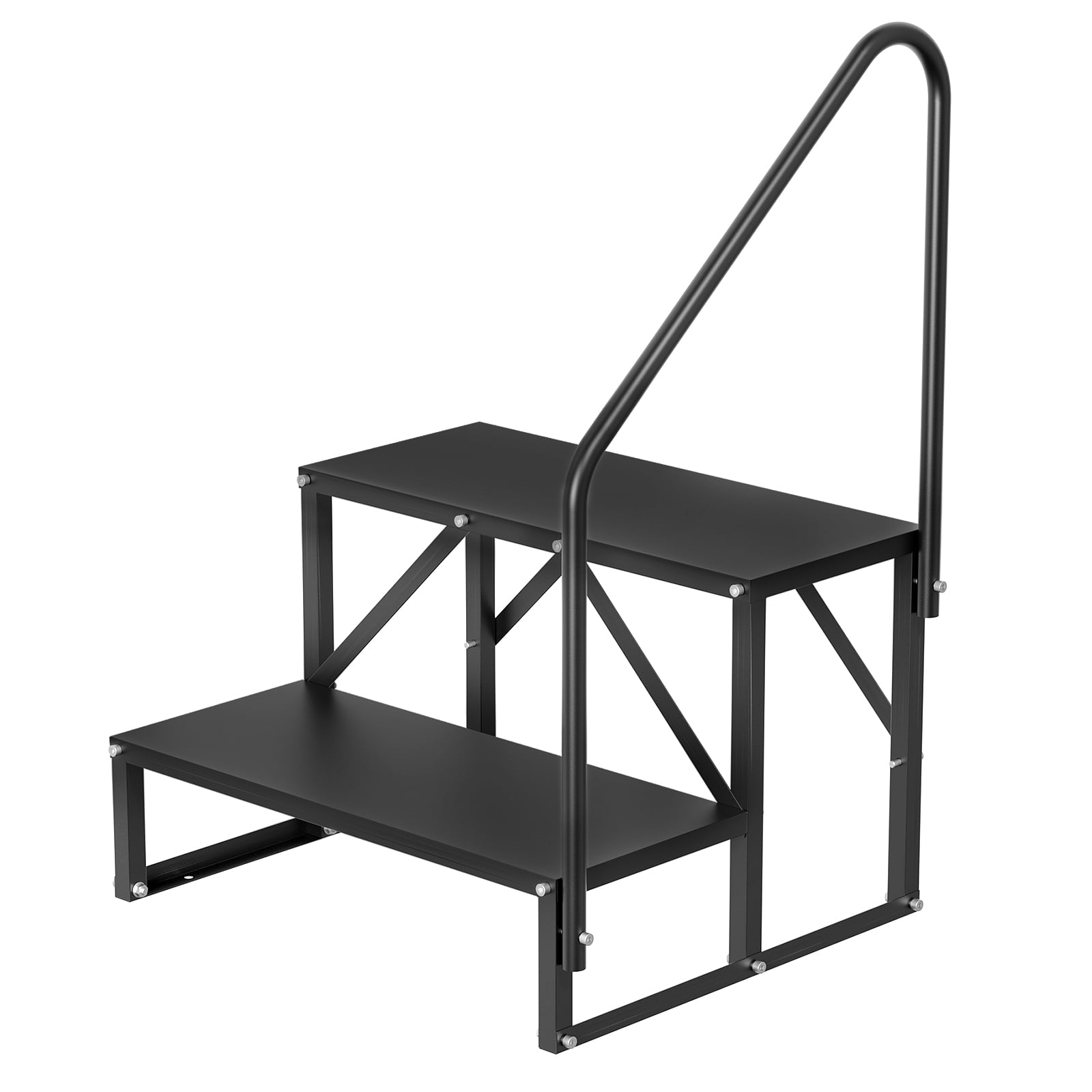 1 Step Stairs 5th Wheel Stair Hot Tub Steps Outdoor RV Step Ladder ...