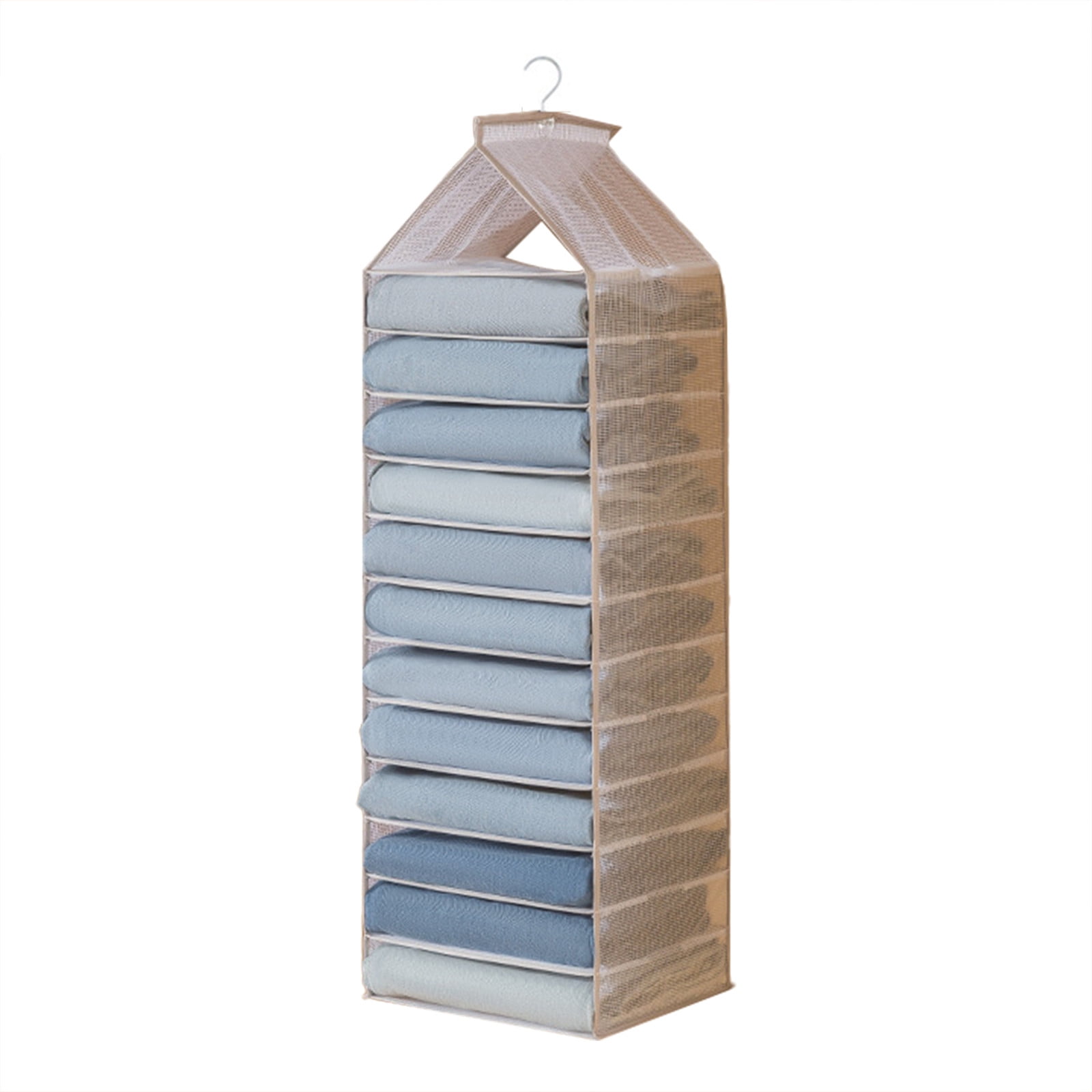 1*Storage Bag Layering Storage Hanging Bag Clothing Divider Bag Super ...