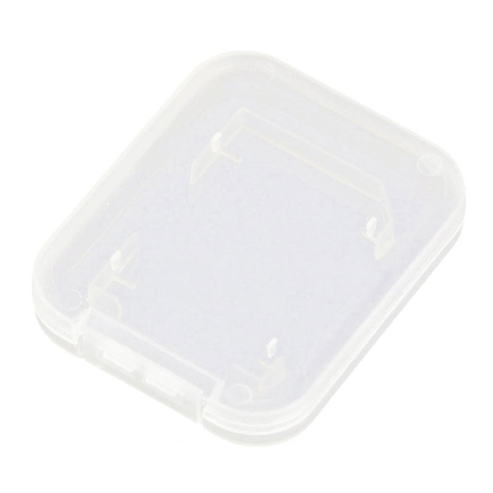 1 Storage Box Sd Card Transparent Small White Box - Walmart.com