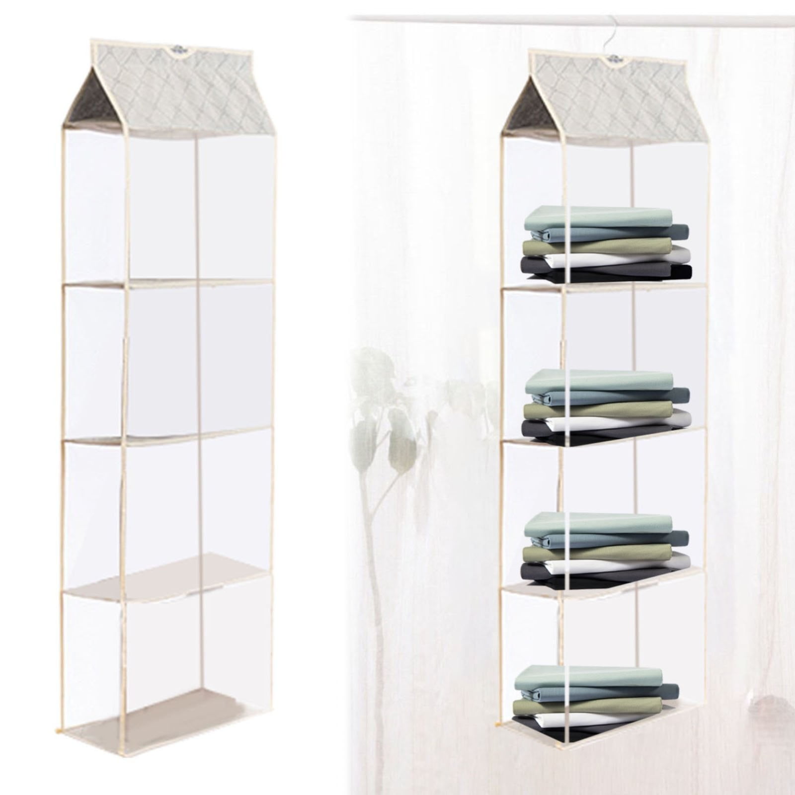 1*Storage Rack Clearance! Wardrobe Handbag Wallet Rack A Saving Hanging ...