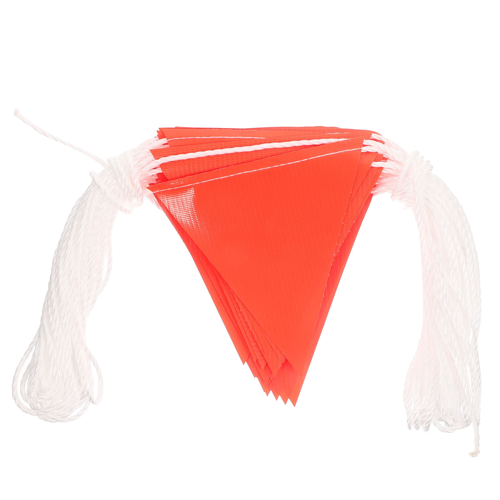 1 String of Warning Flag Multi-use Flag Safety Flag Garden Construction ...