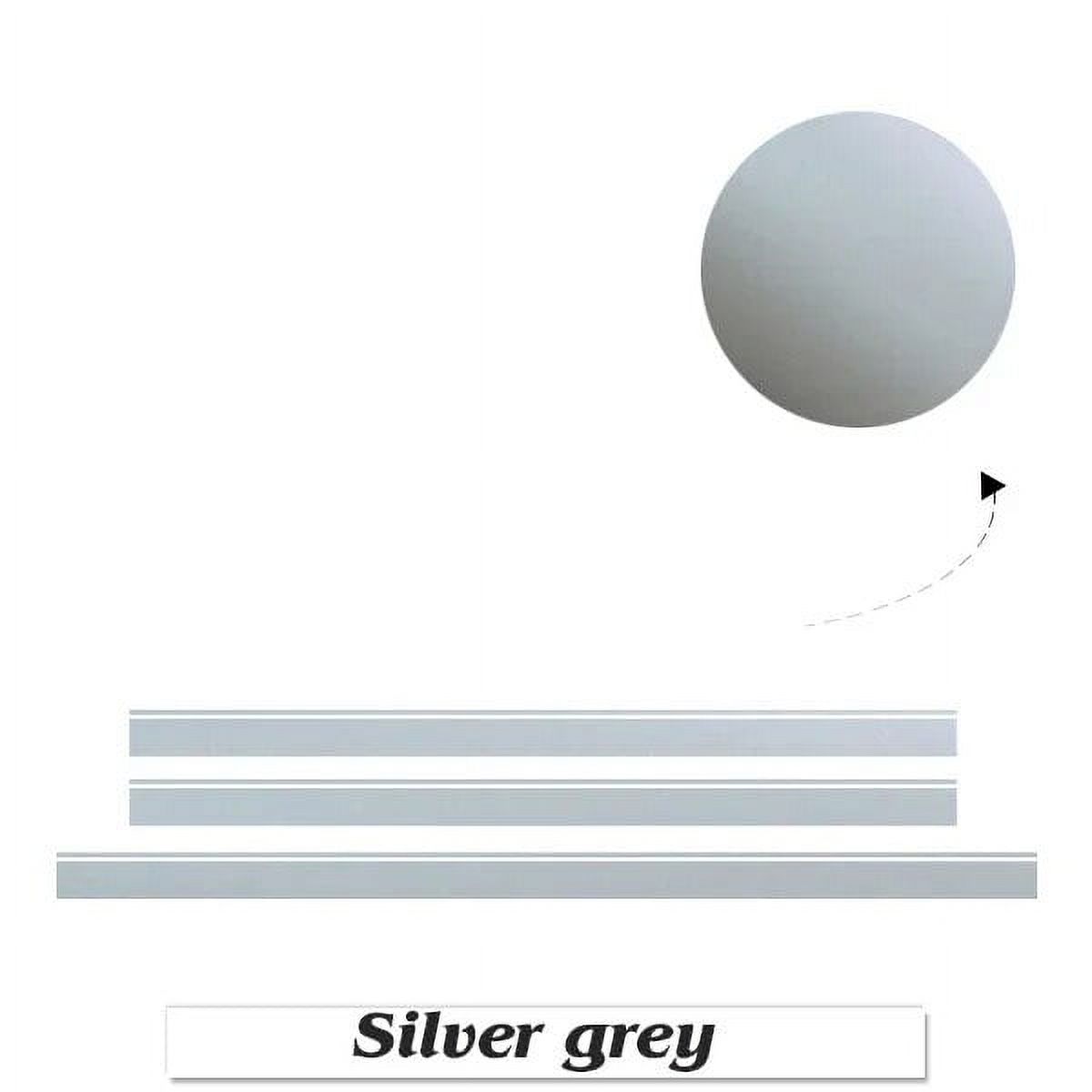 1 Style Stripes Car Door Side Skirt Sticker Bonnet Decal Kit For ...