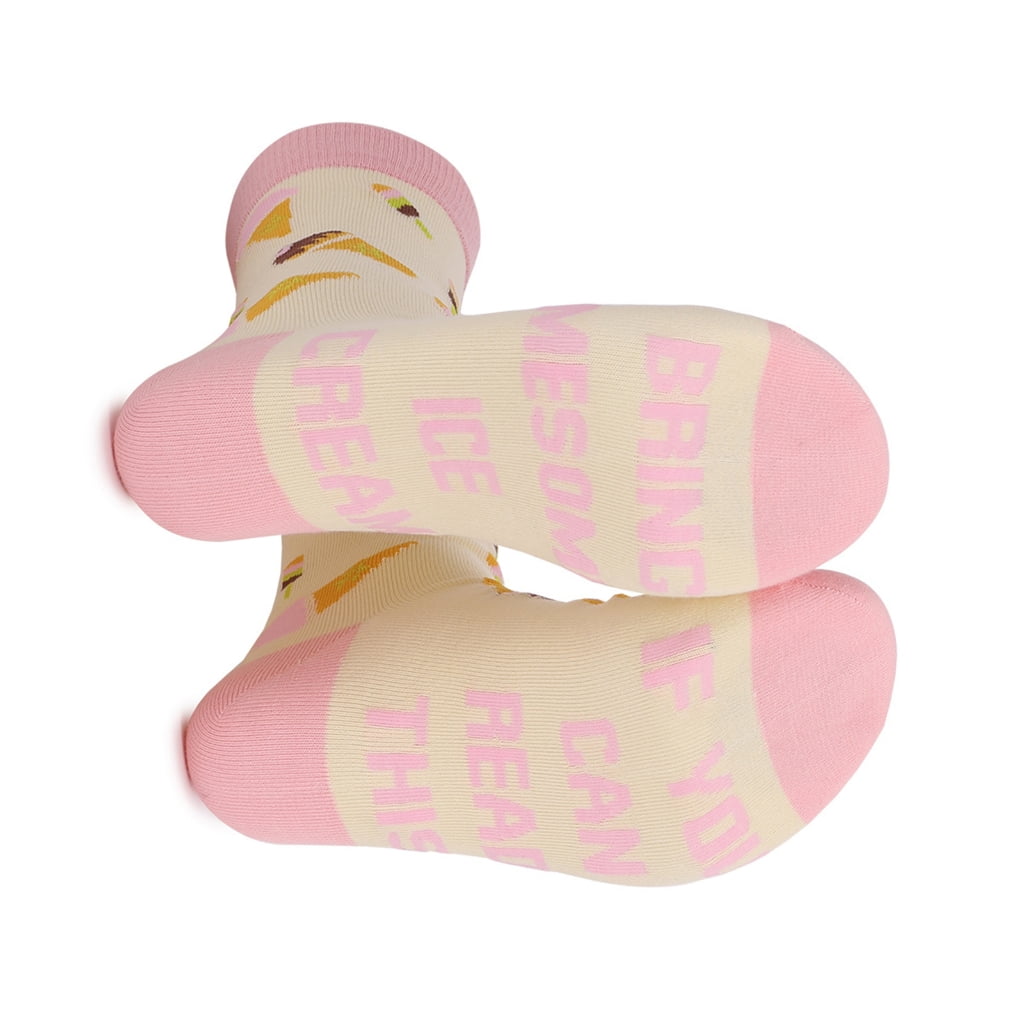 1. Stylish Novelty Crews Socks, Casual Cotton Boot Ankle Dress Socks ...