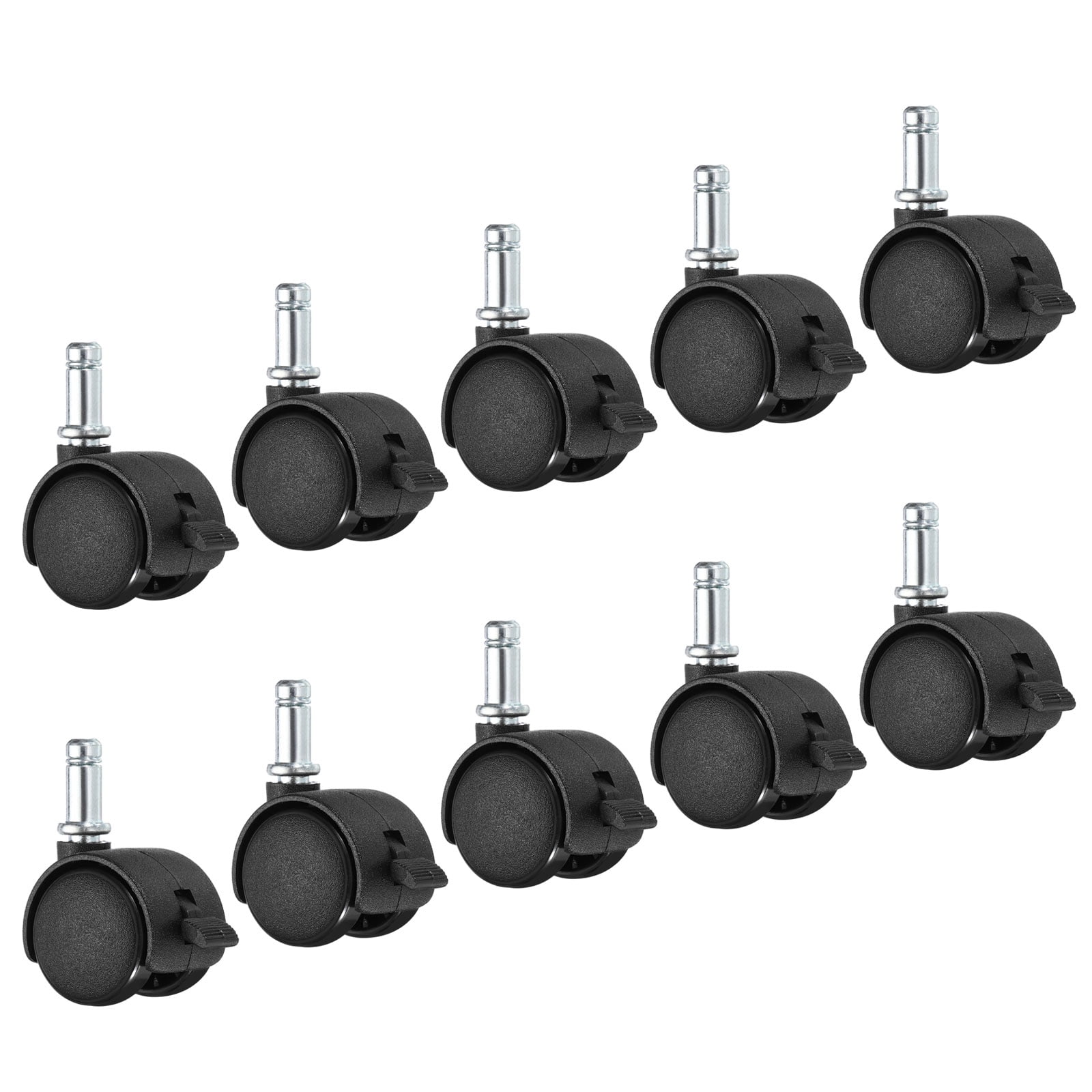 1" Swivel Caster Nylon 360 Degree Universal Circlip Stem Wheel with ...