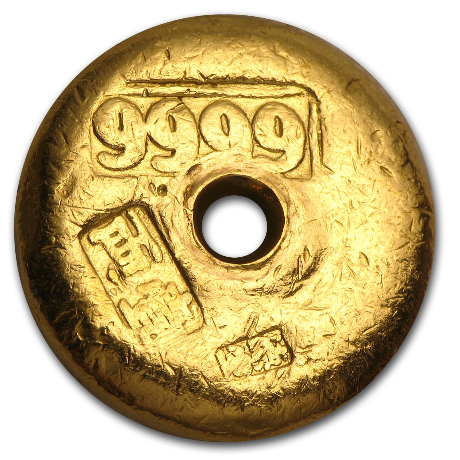 1 Tael Gold Round - Chinese Button (Type 1, 1.2057 oz) - Walmart.com