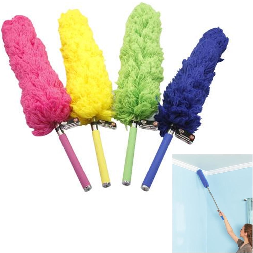 1 Telescopic Microfiber Duster Extendable Cleaning Home Car Cleaner ...