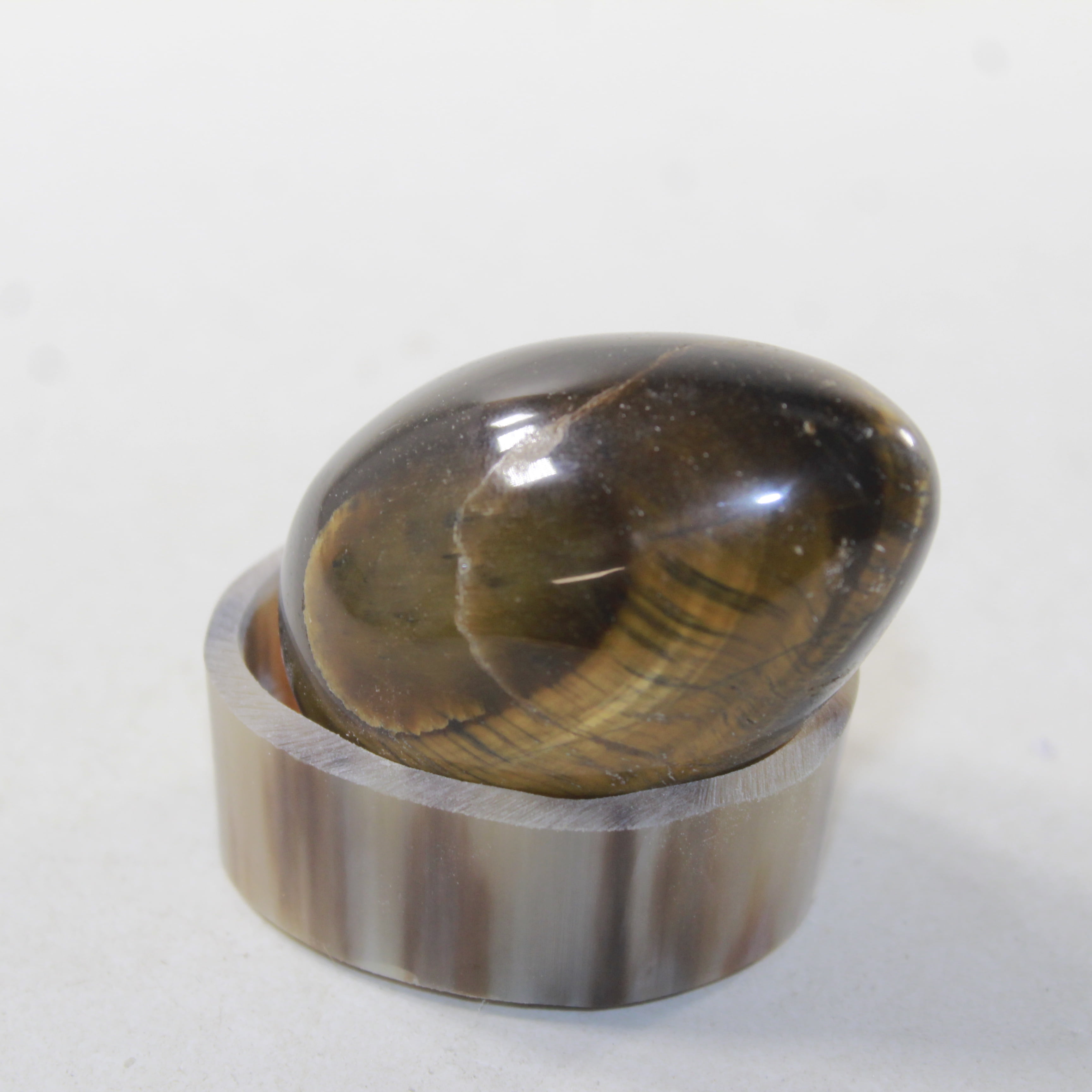 1 Tiger Eye Egg 104 Grams #463-1 Gemstone Egg - Walmart.com