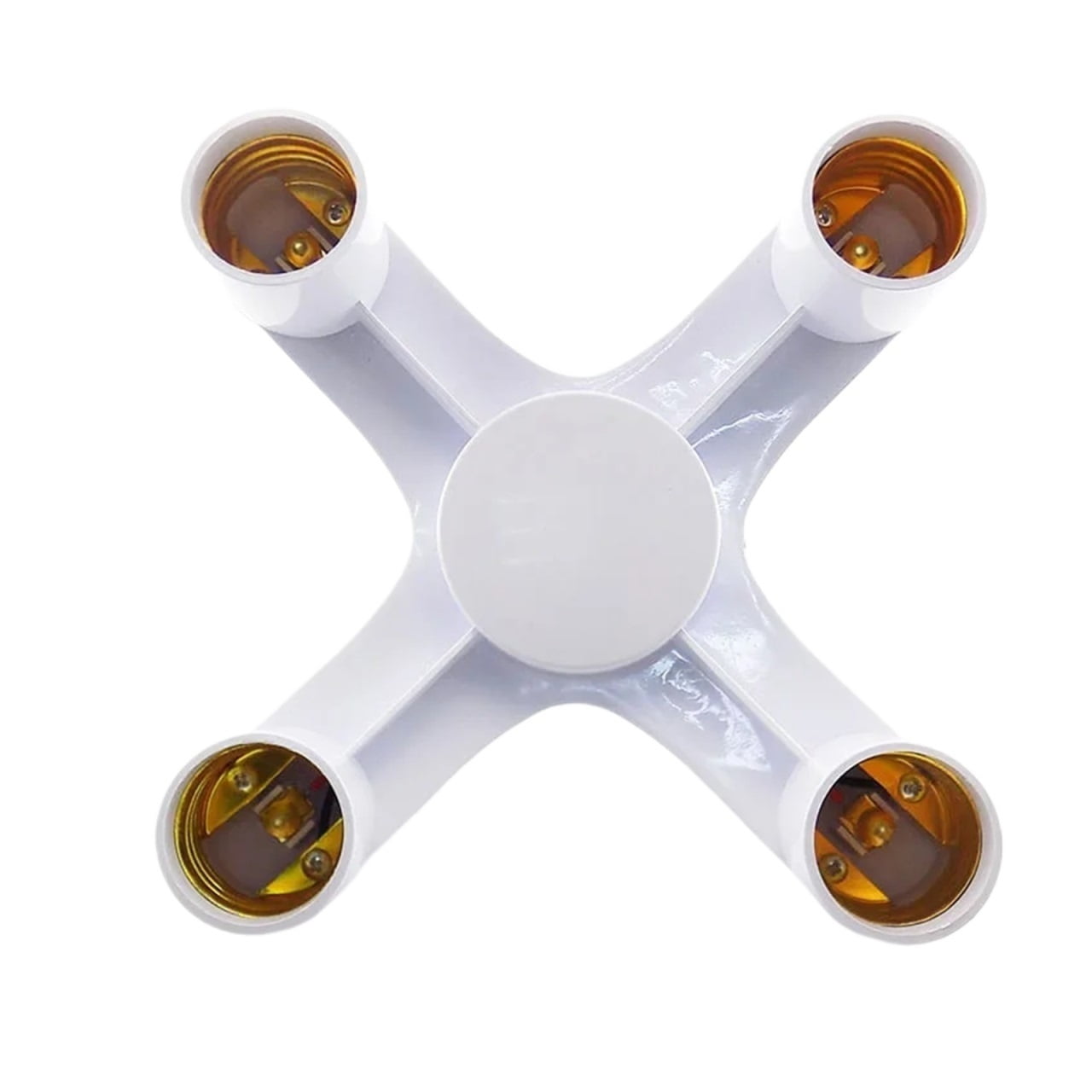 1 To 2 3 4 5 E27 Light Adapter Converters Lamp Base Holder E27 To E27 ...