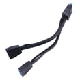 1 To 2 Motherboard USB3.0 Header Splitter Cable 20cm 19Pin Internal ...