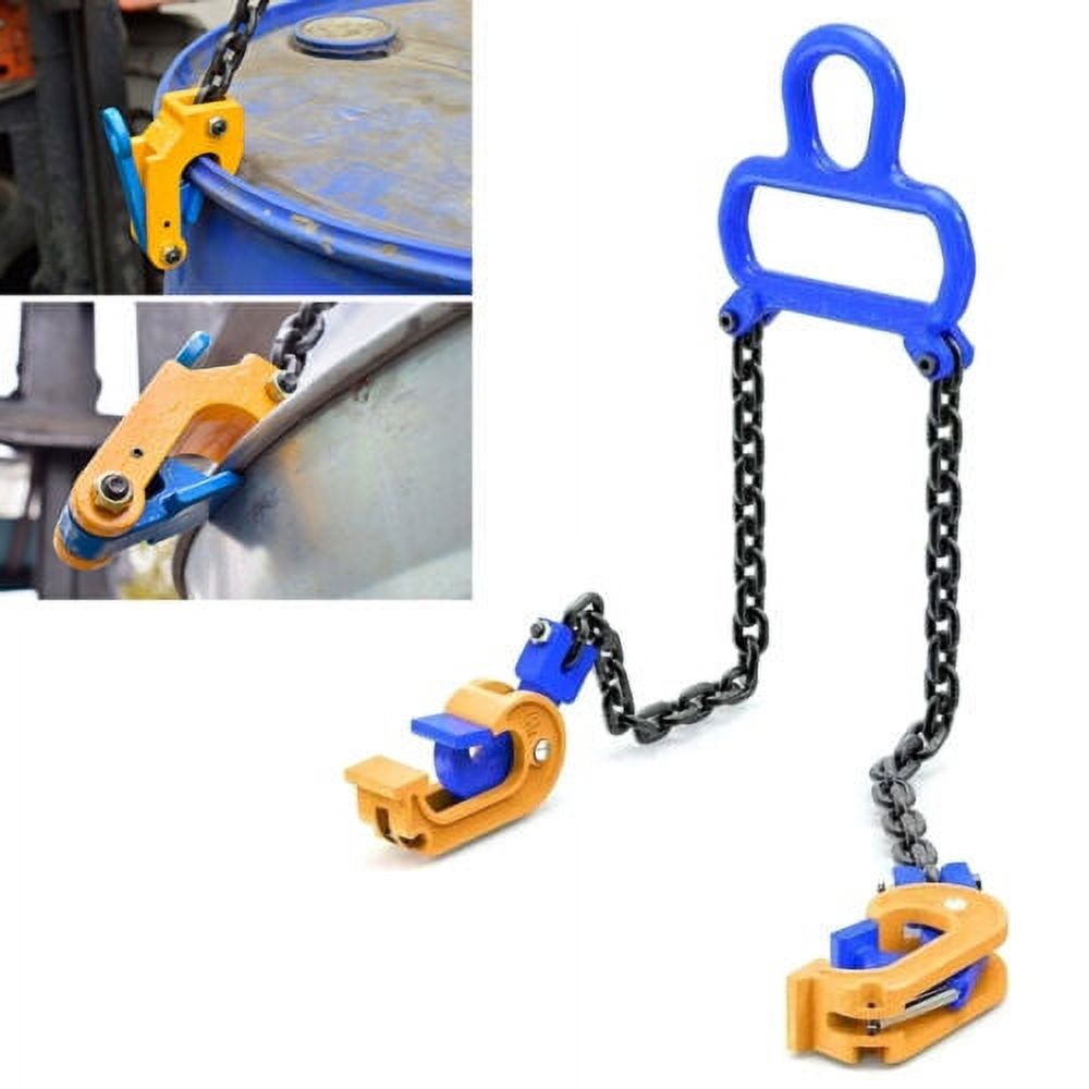 1.0 Ton Load Chain Drum Lifter Carbon Steel Vertical Lifting Tool ...