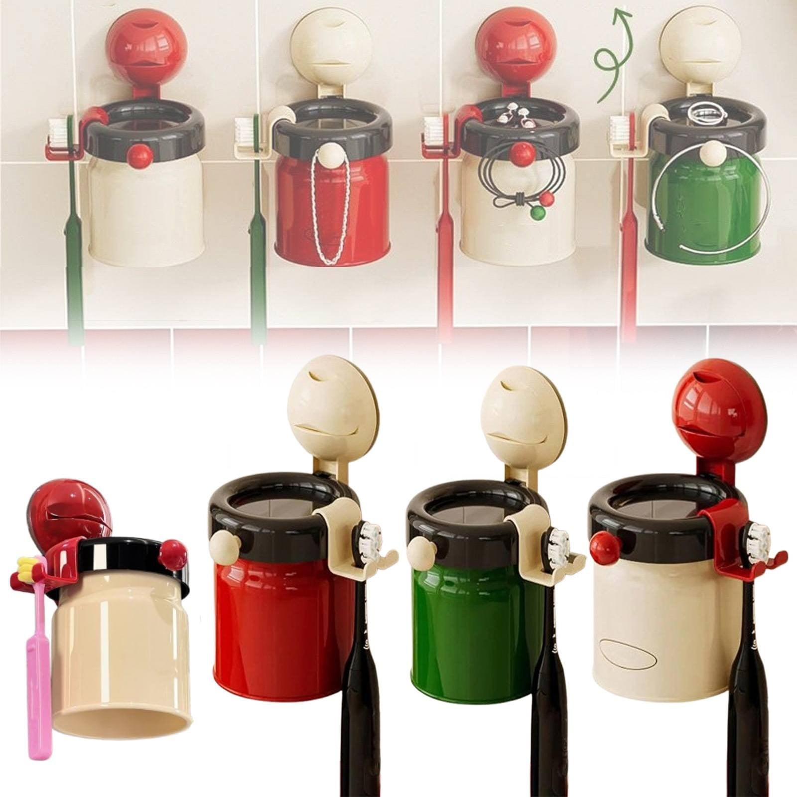 1 Toothbrush Holder Clearance! No Drill Toothbrush Shelf Spherical ...