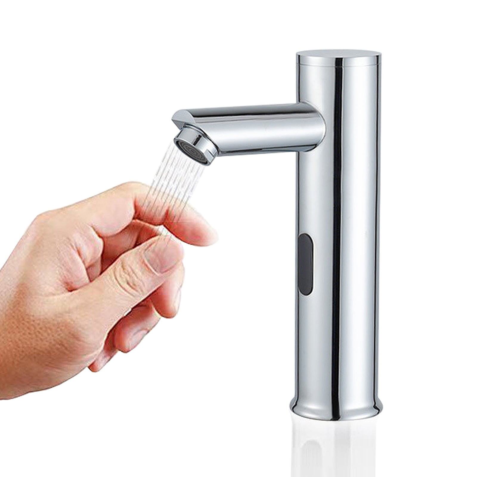 1. Touchless Sensor Faucet Automatic Infrared Induction Bathroom Sink ...