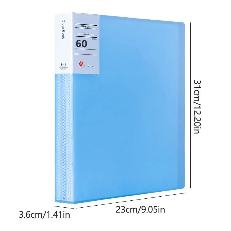 1 Translucent Color, File Waterproof, Student Office Supplies, Easy To ...