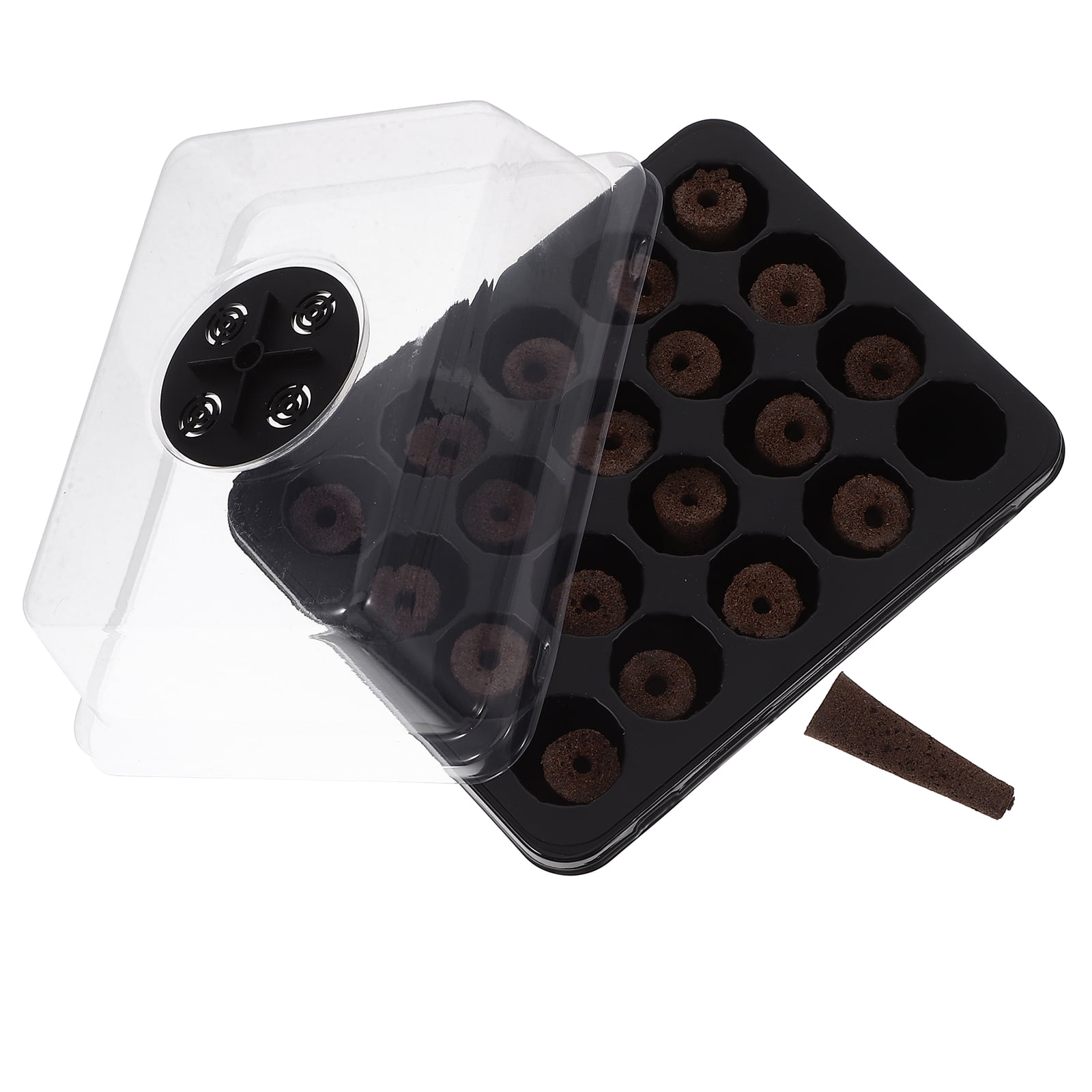 1 Tray Nursery Planter Starter Trays 20-Holes Sprouting Boxes for ...