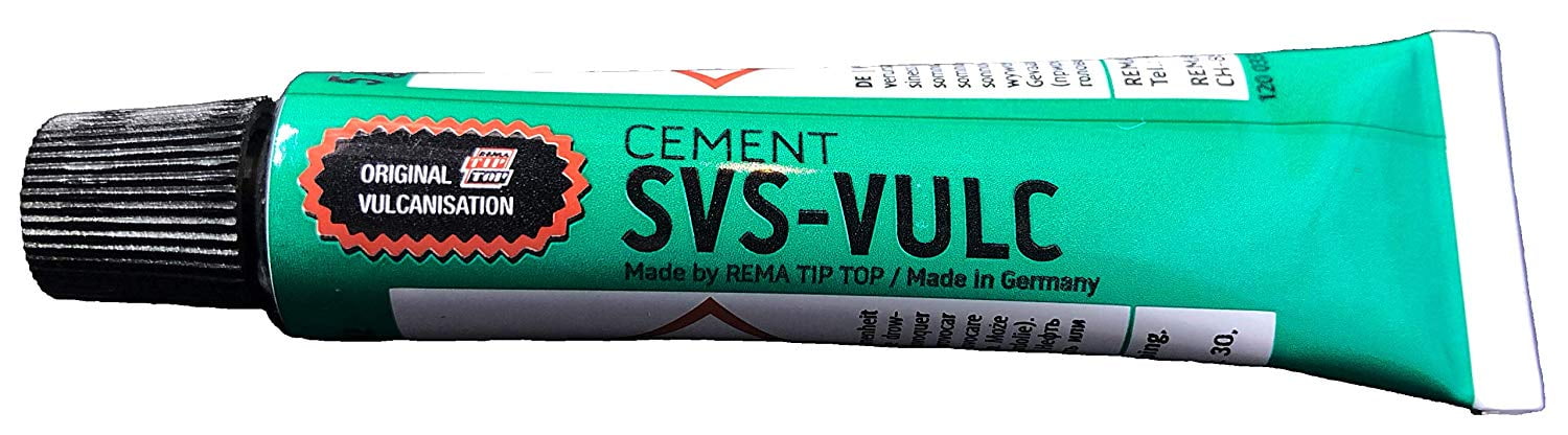 1 Tube of Rema SVS-VULC Tube Patch Vulcanizing Cement 5 gram (7 ml ...