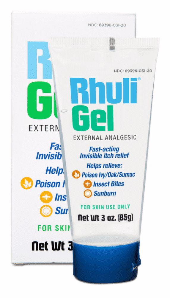 1 Tube of Rhuli Gel (original Formula) Fast Acting Invisible Itch ...
