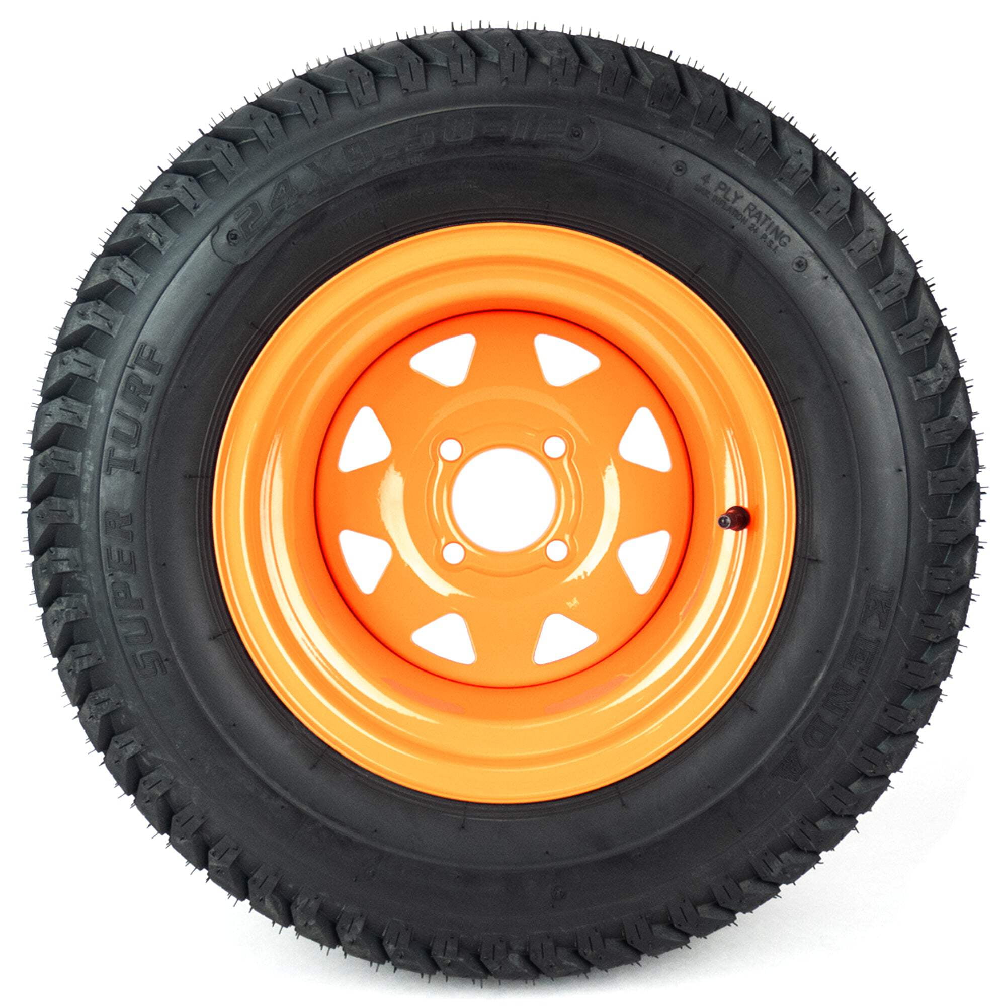 (1) Turf Wheel/Tire Assembly 24x9.50-12 Fits Scag Tiger Cat 48 ...