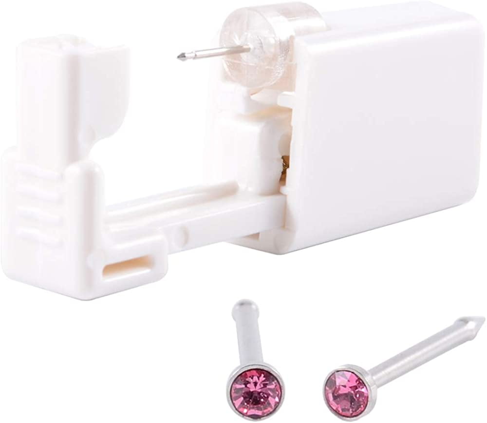 1 Unit Disposable Safe Sterile Piercing Unit for Gem Nose Studs ...