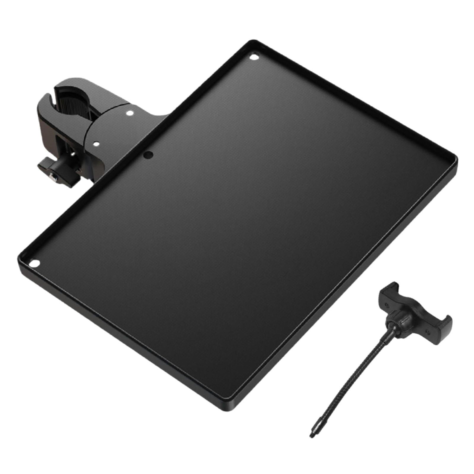 1 Universal Microphone Stand Tray Height Adjustable Plastic Shelf for ...